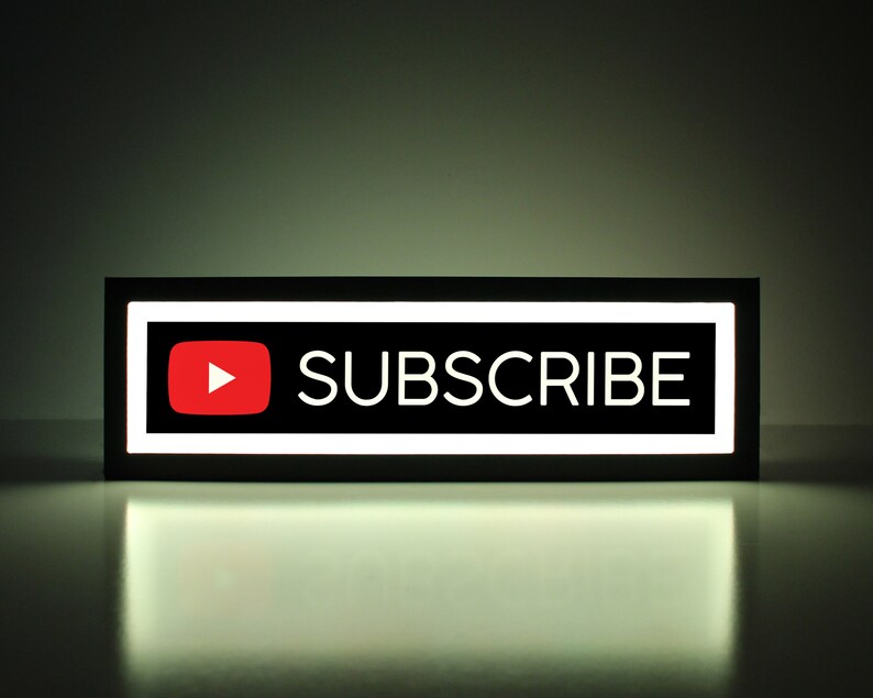 YouTuber YouTube Subscribe Sign YouTube Name YouTube | Etsy