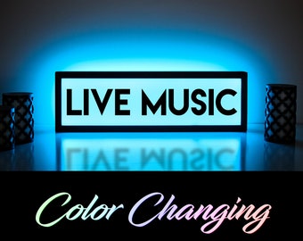 Live Entertainment Sign