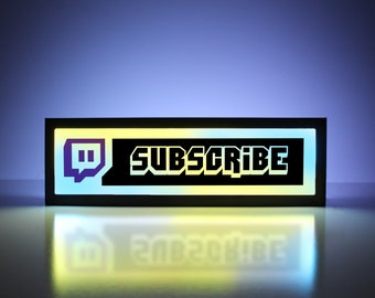Twitch Led Sign - Etsy