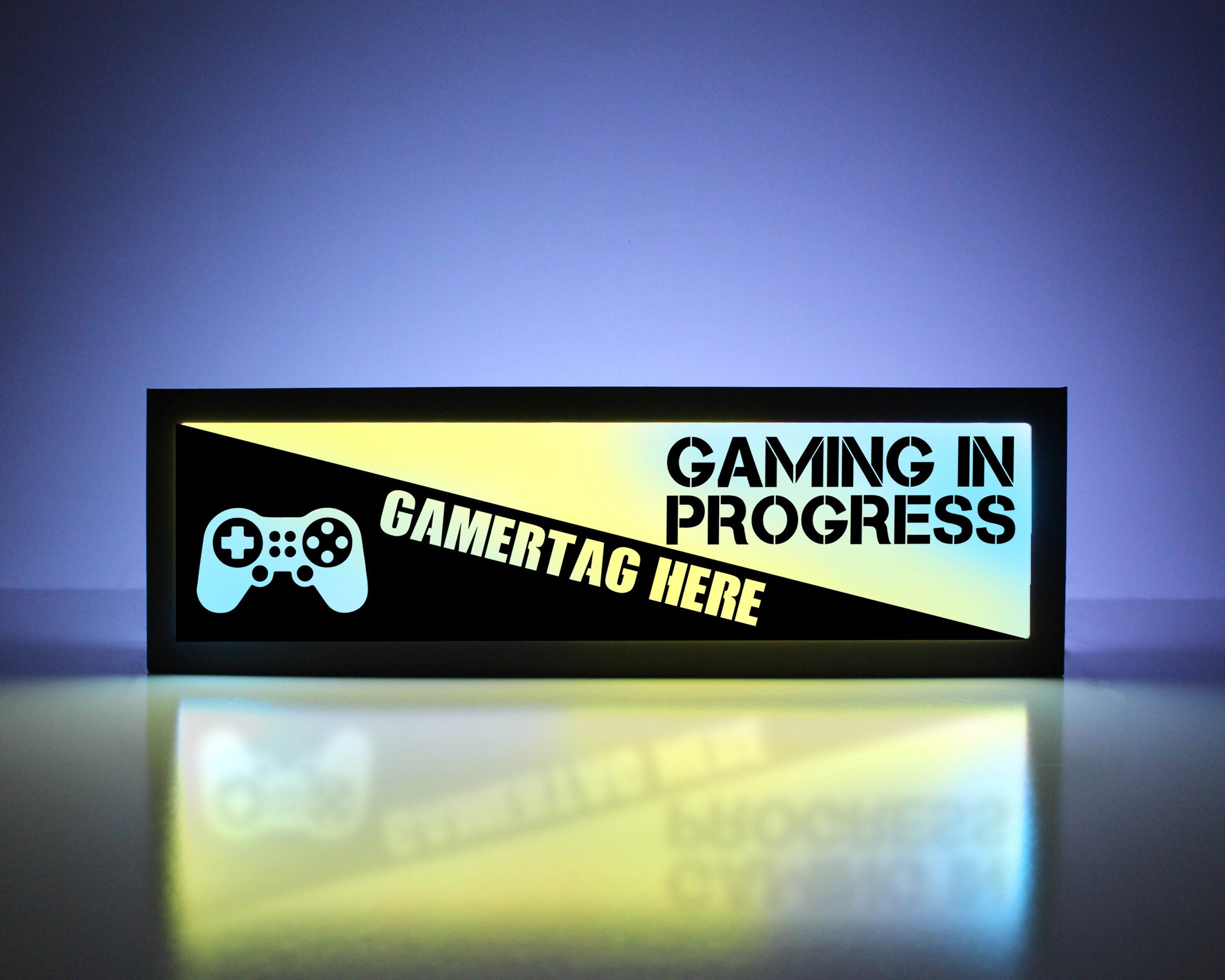 Video Game Sign Custom Gamer Name Gamer Tag Gamer Gift | Etsy