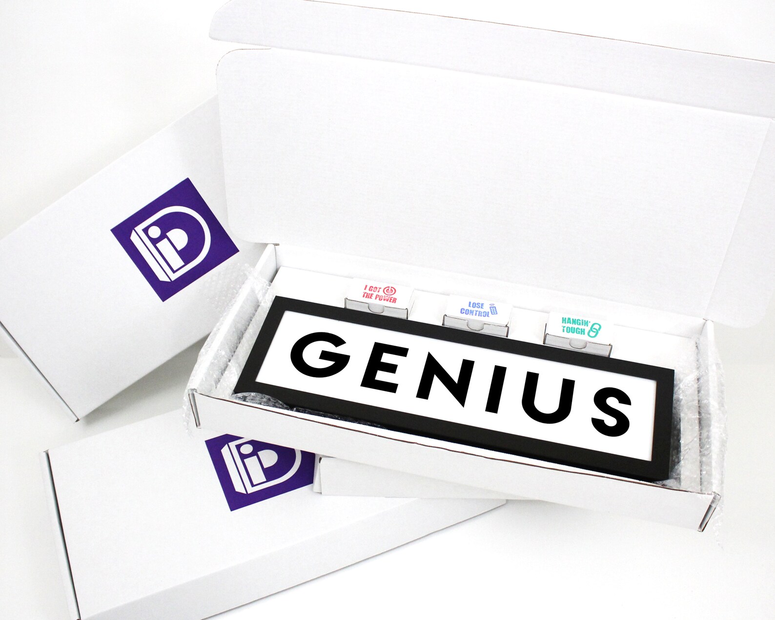 Genius Sign Genius Remote Control Sign Light up Sign | Etsy