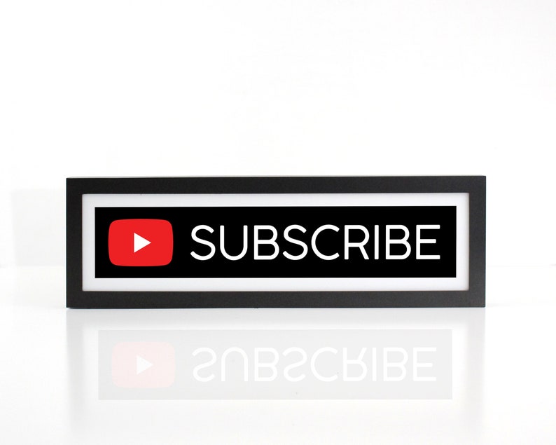 YouTuber YouTube Subscribe Sign YouTube Name YouTube | Etsy