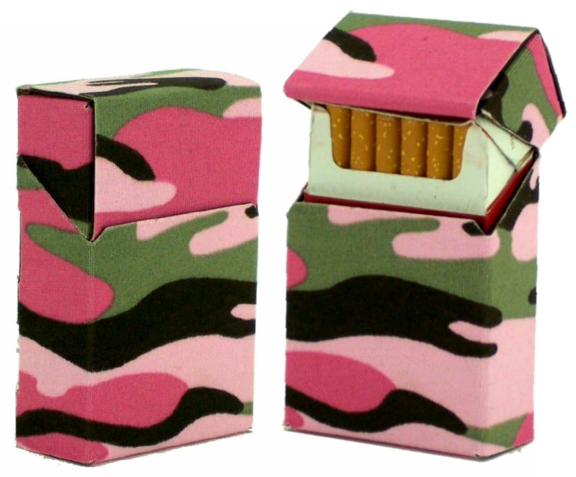 Cigarette Case Camo-smoking Jacket-corrugated Board With - Etsy