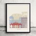 Pune Skyline Poster - Fine Art Print Landmarks Skyline Poster Gift ...