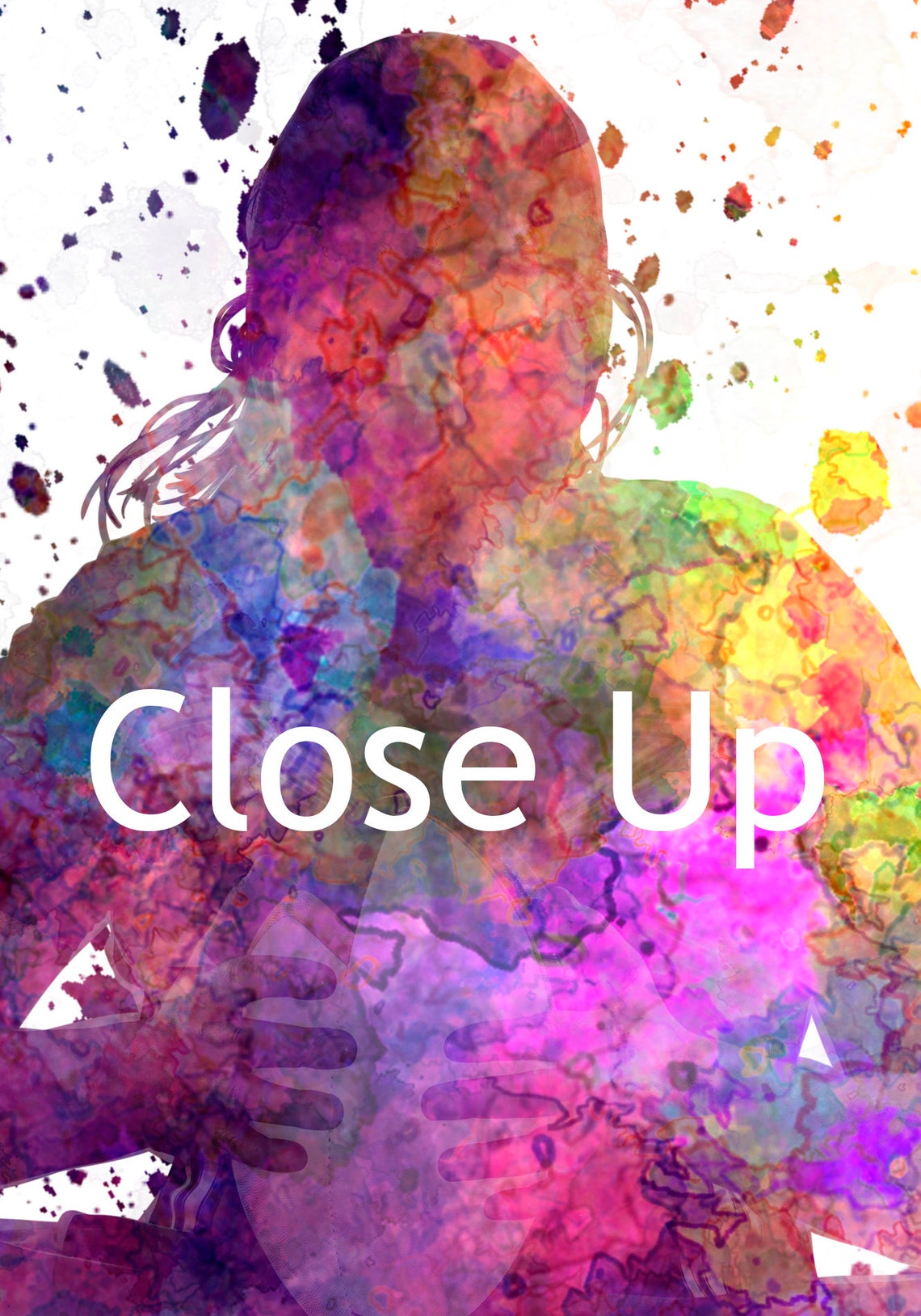 Rugby Women Player 03 Poster Watercolor Wall Art Splatter | Etsy