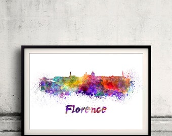 Florence Name Poster - Etsy