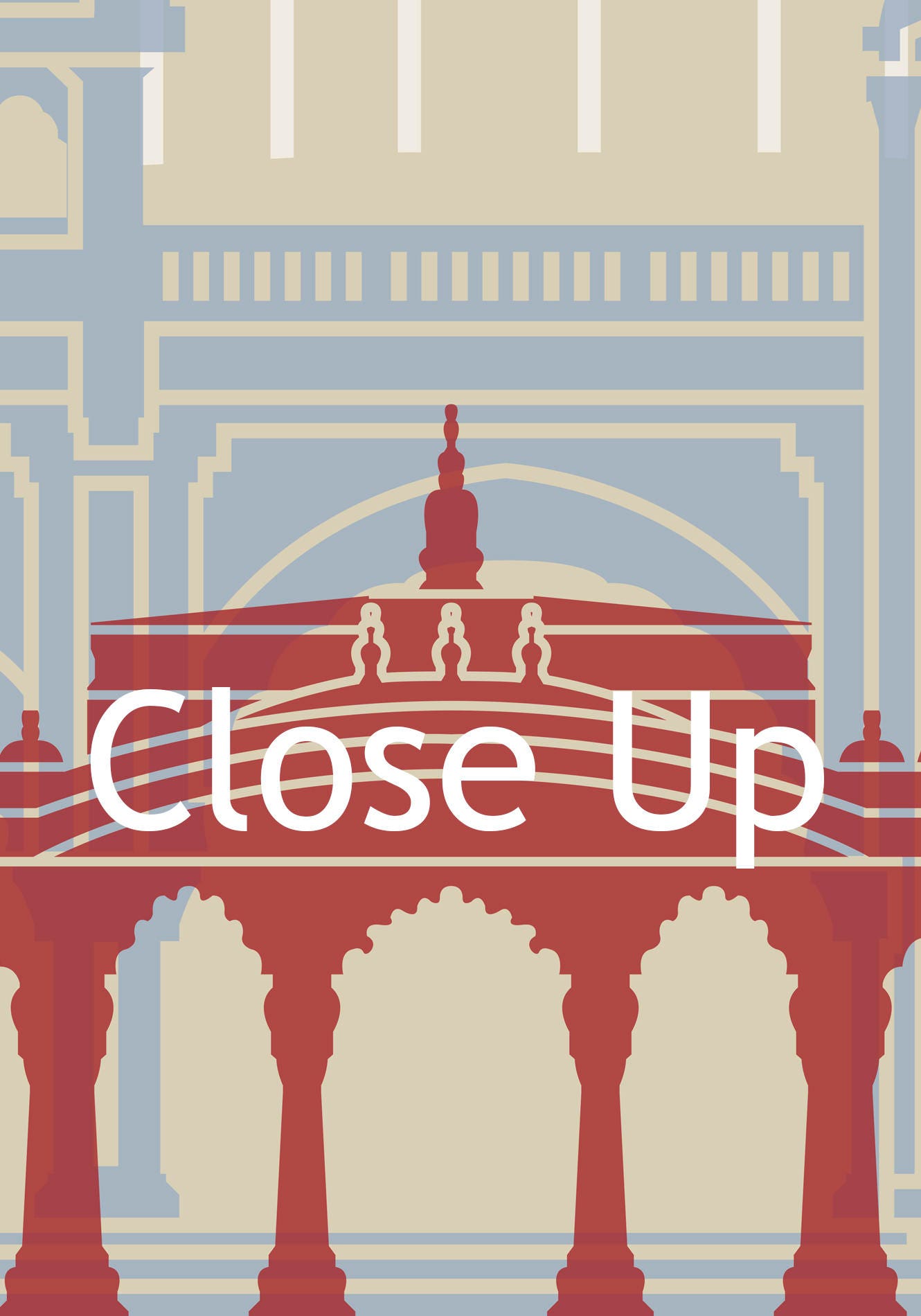 Pune Skyline Poster Fine Art Print Landmarks Skyline Poster | Etsy