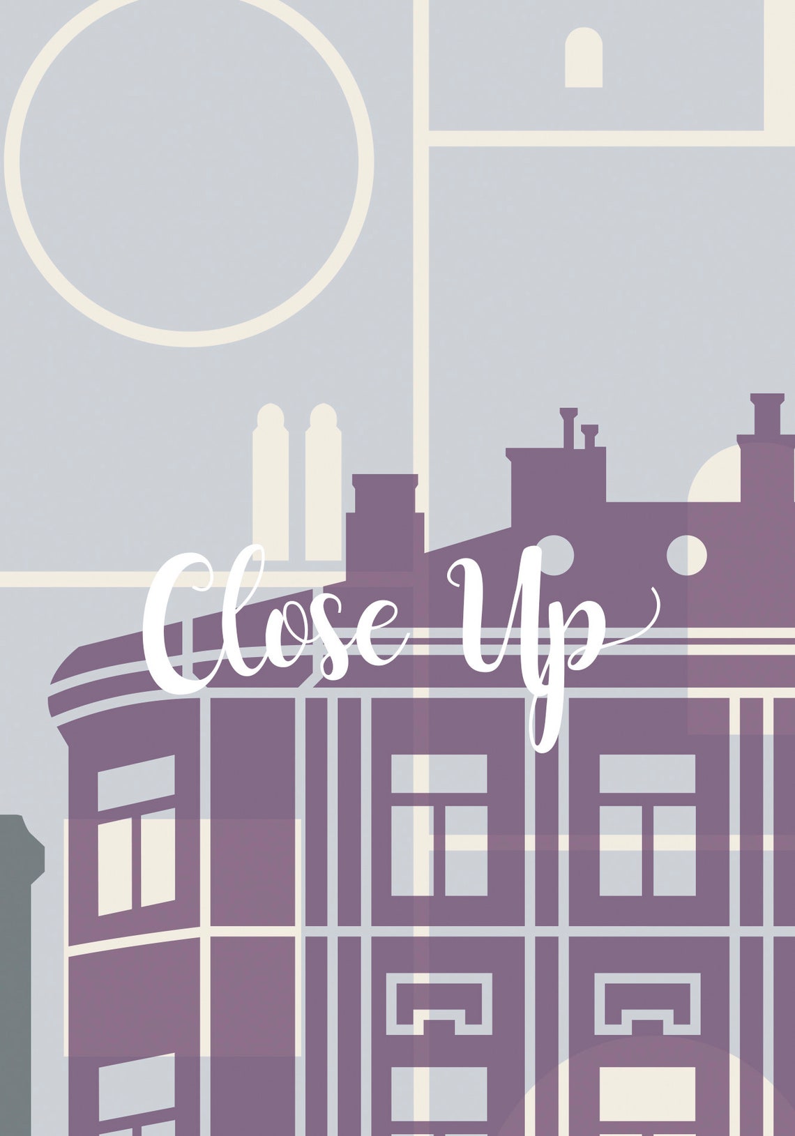 Split Skyline Poster Fine Art Print Landmarks Skyline Poster - Etsy