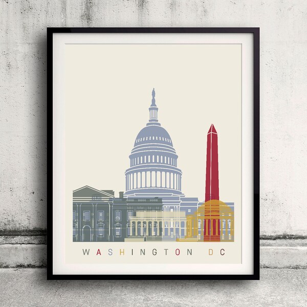 Washington Dc Abstract Art - Etsy