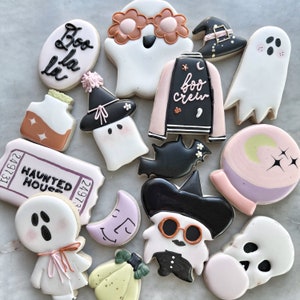 Boo Crew Halloween Cookies - Etsy