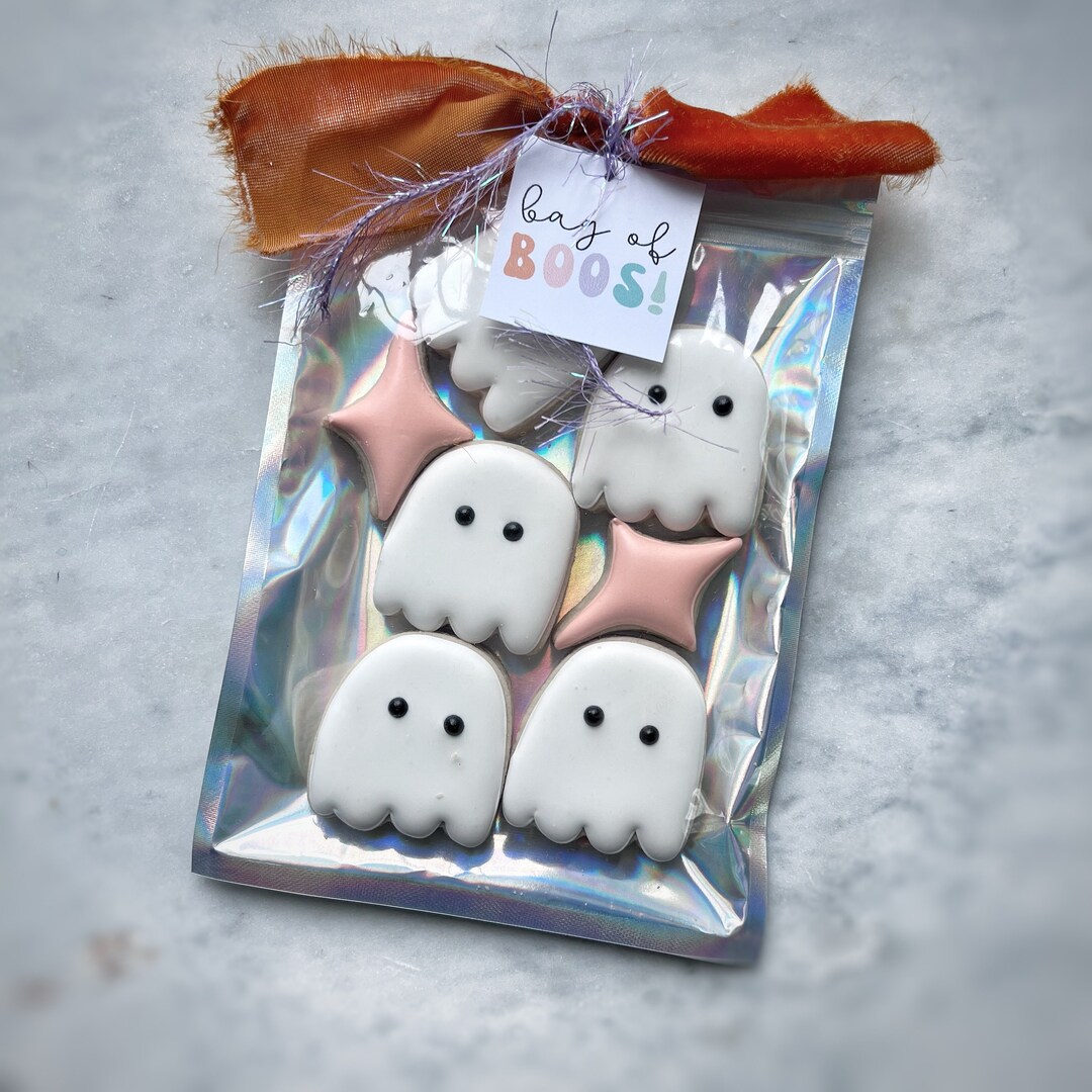 Bag of Boos Halloween Cookies - Etsy