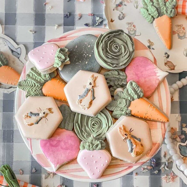 Peter Rabbit Cookies - Etsy