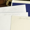 Embossed Stationery Personalized Embossed Note Cards Stationary Set ...