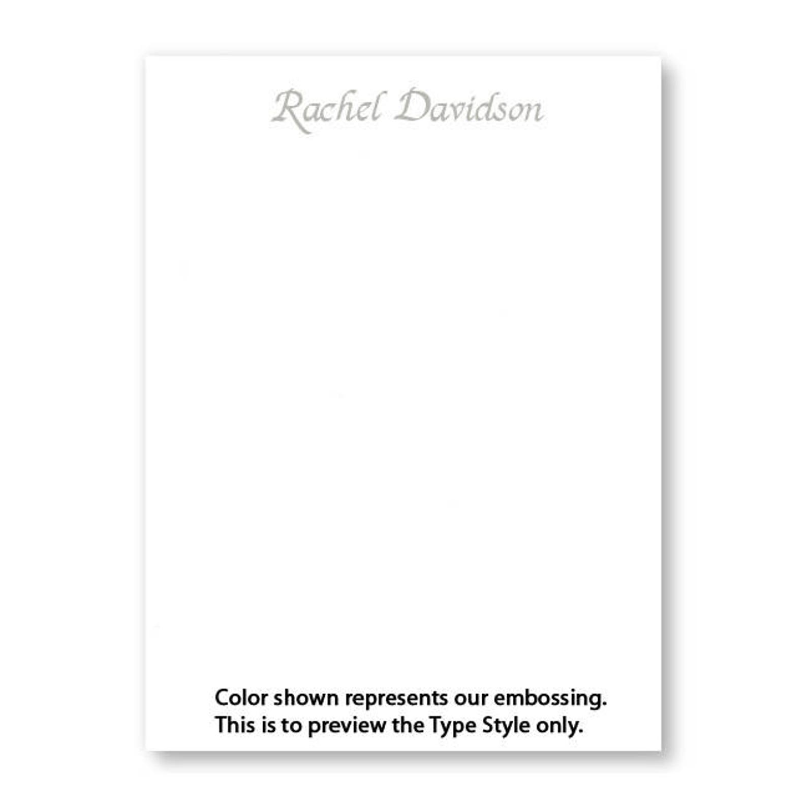 Emboss Letter Sheets Embossed Stationery Set Pastel - Etsy