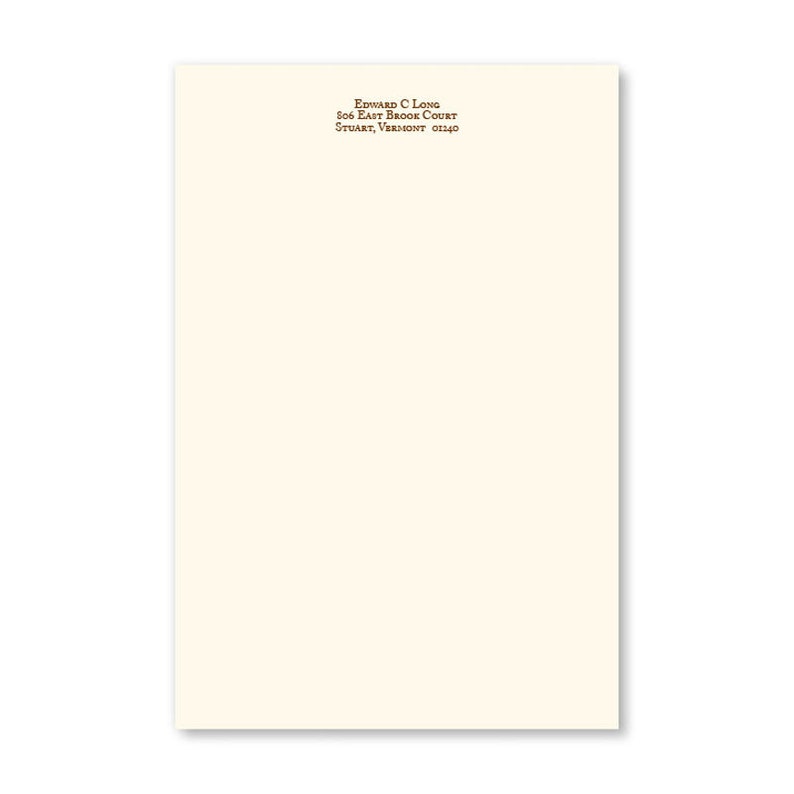 Business Letterhead Letter Writing Sets Stationery Set - Etsy