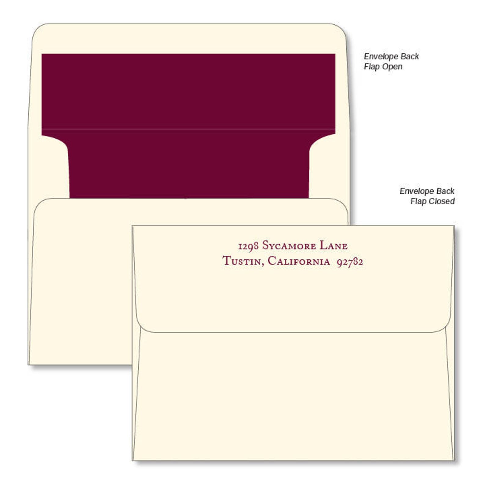 Personalized Professional Correspondence Cards / Set of 25 | Etsy