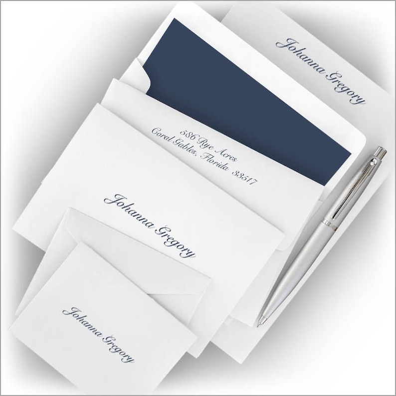 Personalized Stationery Set 300 Piece Stationary Set - Etsy