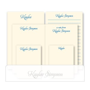 Custom Note Pads With Personalized Acrylic Holder Personalized Memo ...