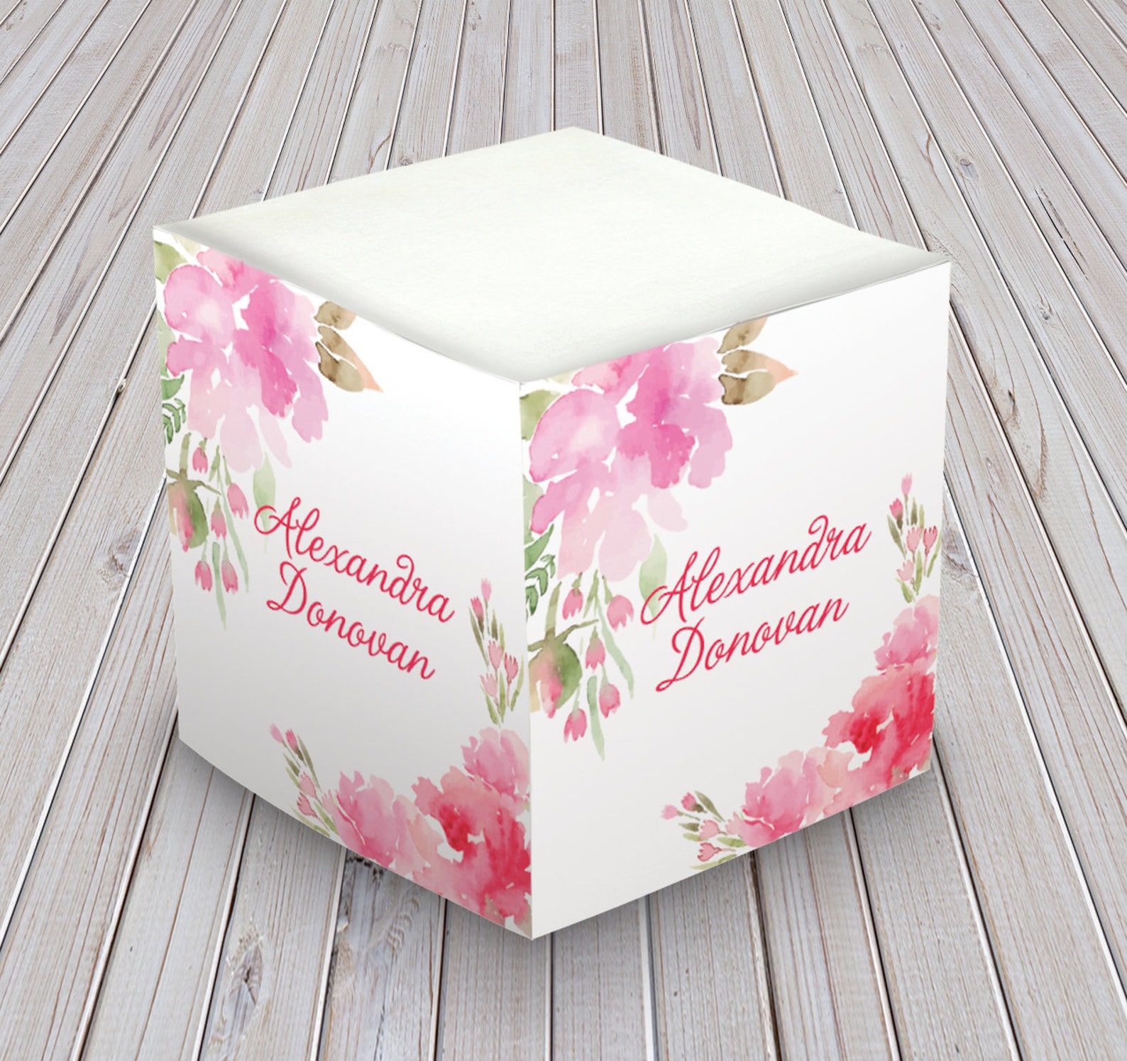 Pink Flowers Sticky Notes / Sticky Notes 675 Sheets / - Etsy