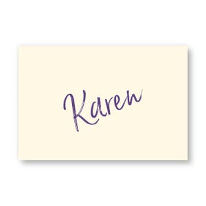 Calligraphy Notecards Personalized Stationery Set Script - Etsy