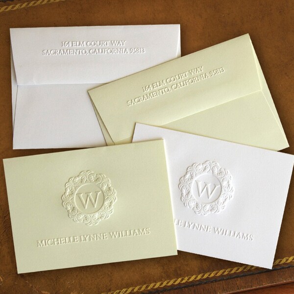 Engraved Thank You Cards - Etsy