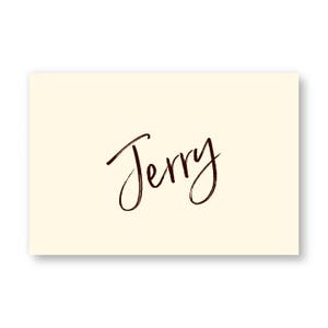 Calligraphy Notecards Personalized Stationery Set Script - Etsy