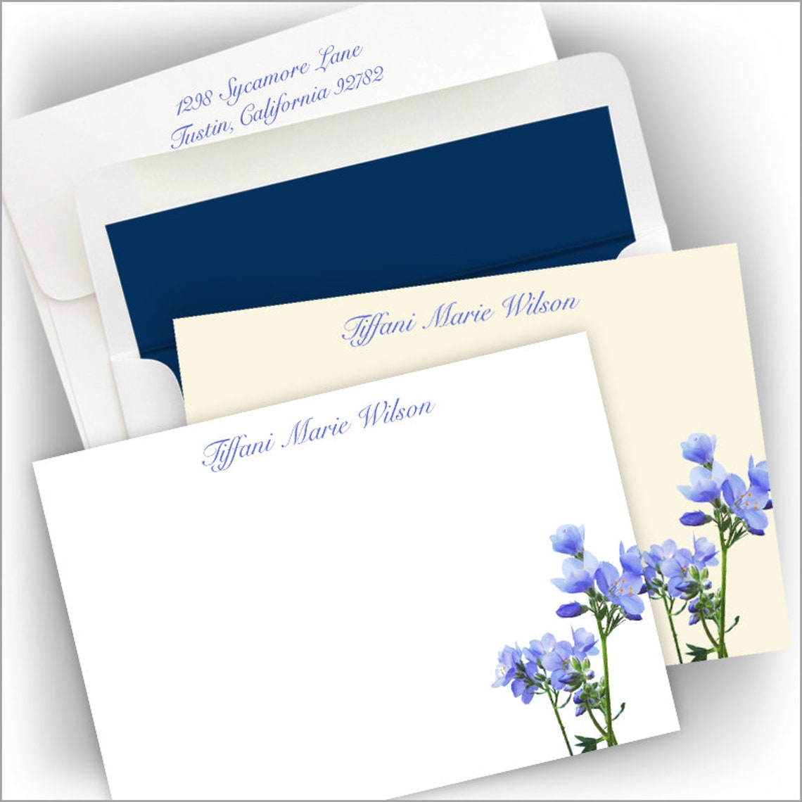 Deluxe Floral Stationery Set / Letter Writing Gift Set / 4015 | Etsy