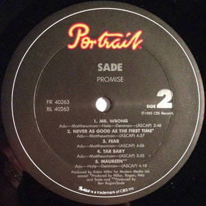 Sade Promise Vinyl, LP, Album, Jazz, Funk / Soul - Etsy