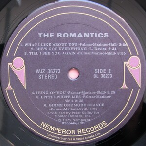Romantics Debut LP Classic New Wave! Featuring What I Like About You ...