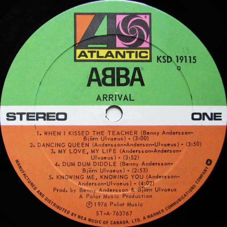 Abba Arrival Classic 70s LP - Etsy