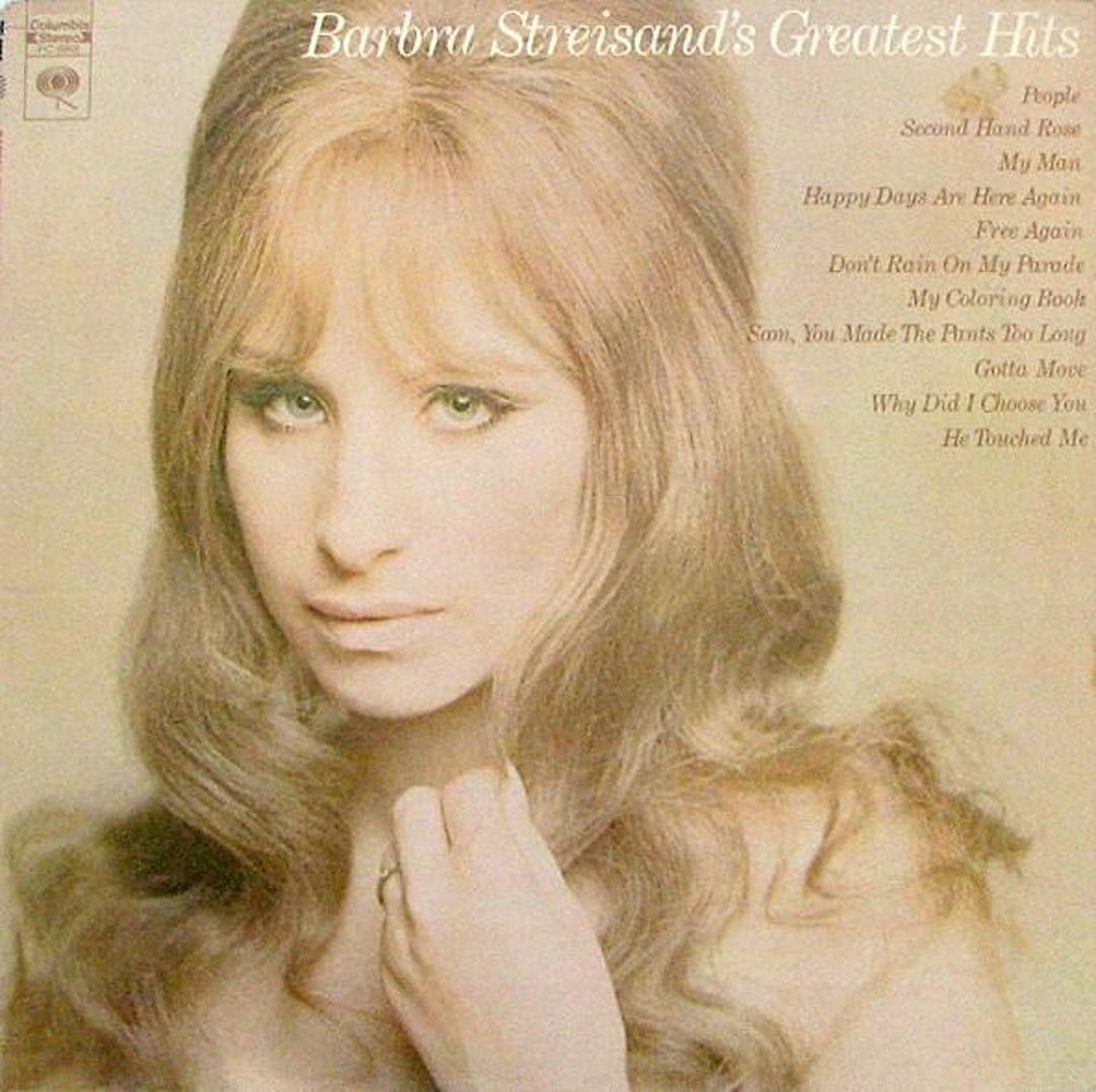 Barbra Streisand's Greatest Hits 1977 Vinyl A Classic! for Any Record ...