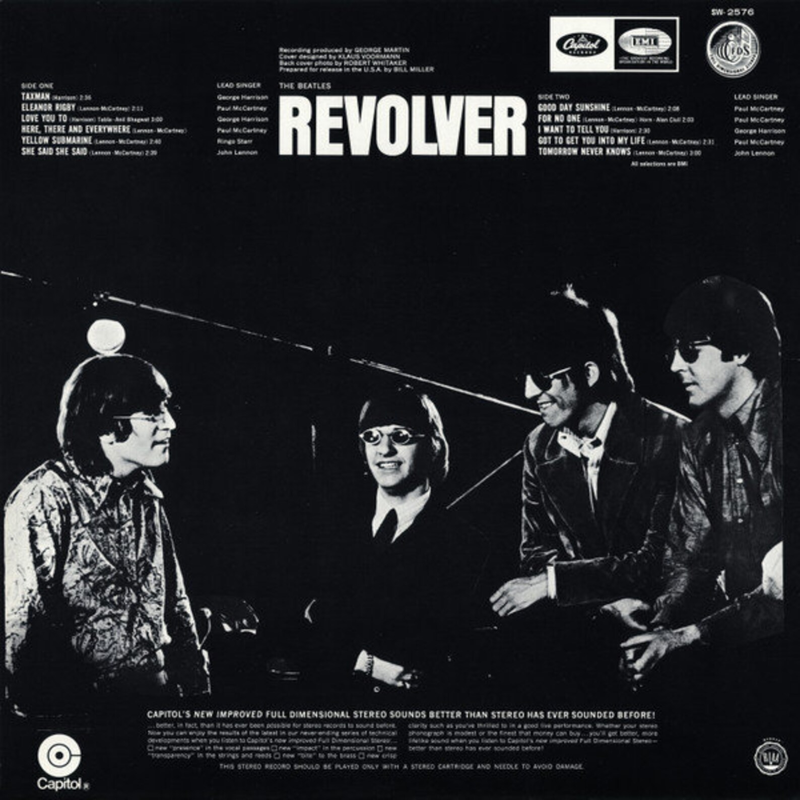 The Beatles Revolver Vinyl Record Pop Rock Purple Label - Etsy