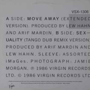 Culture Club Move Away (extended)electronic, Pop Vinyl - Etsy