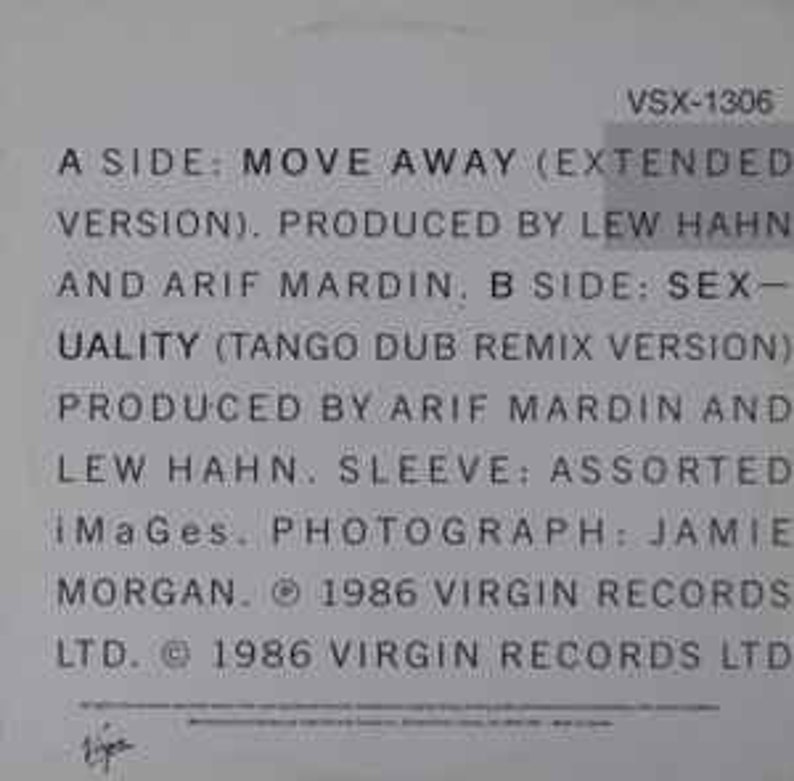 Culture Club Move Away (extended)electronic, Pop Vinyl - Etsy