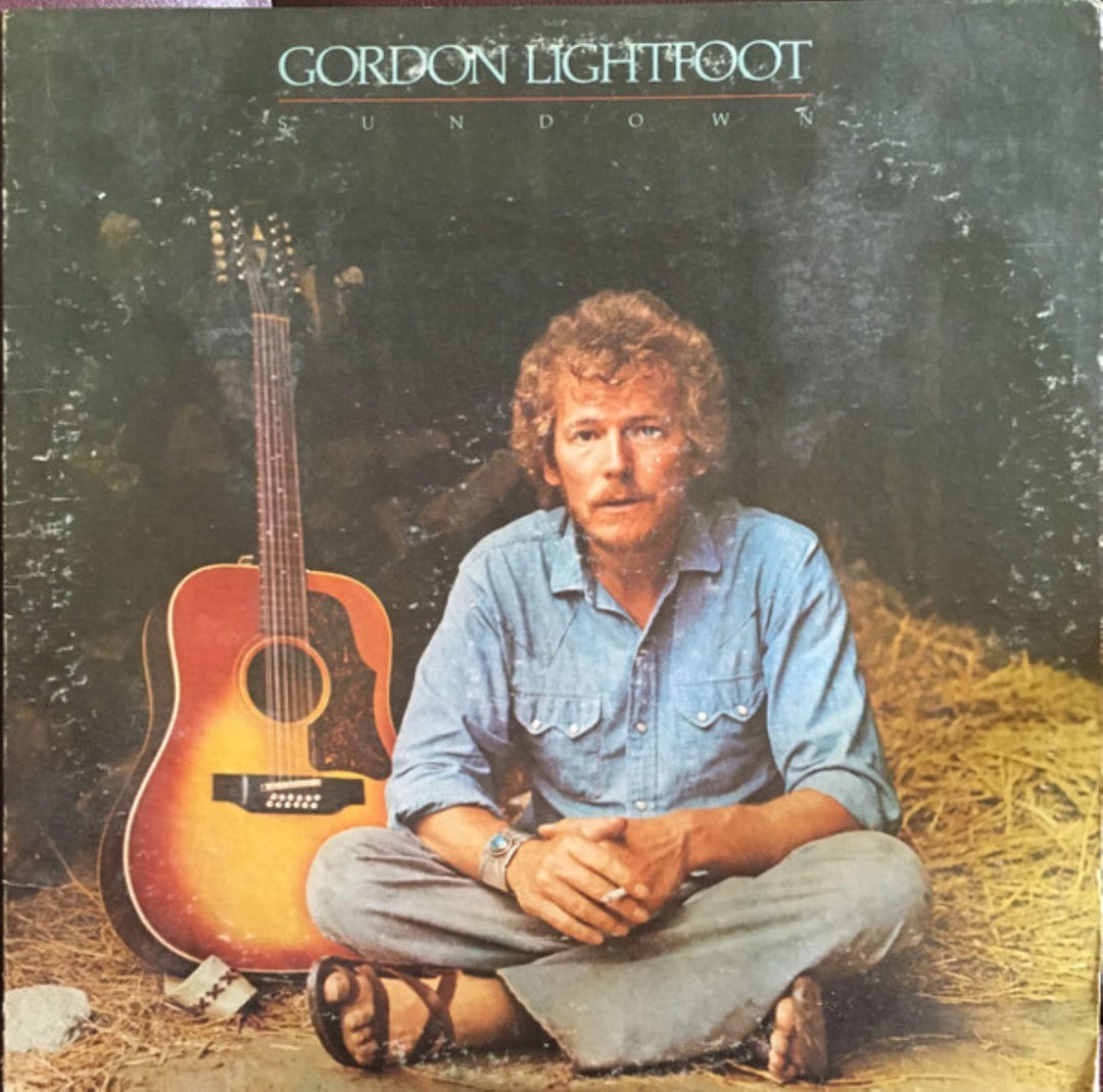 Gordon Lightfoot Sundown Rock, Folk, World, & Country A True Classic ...