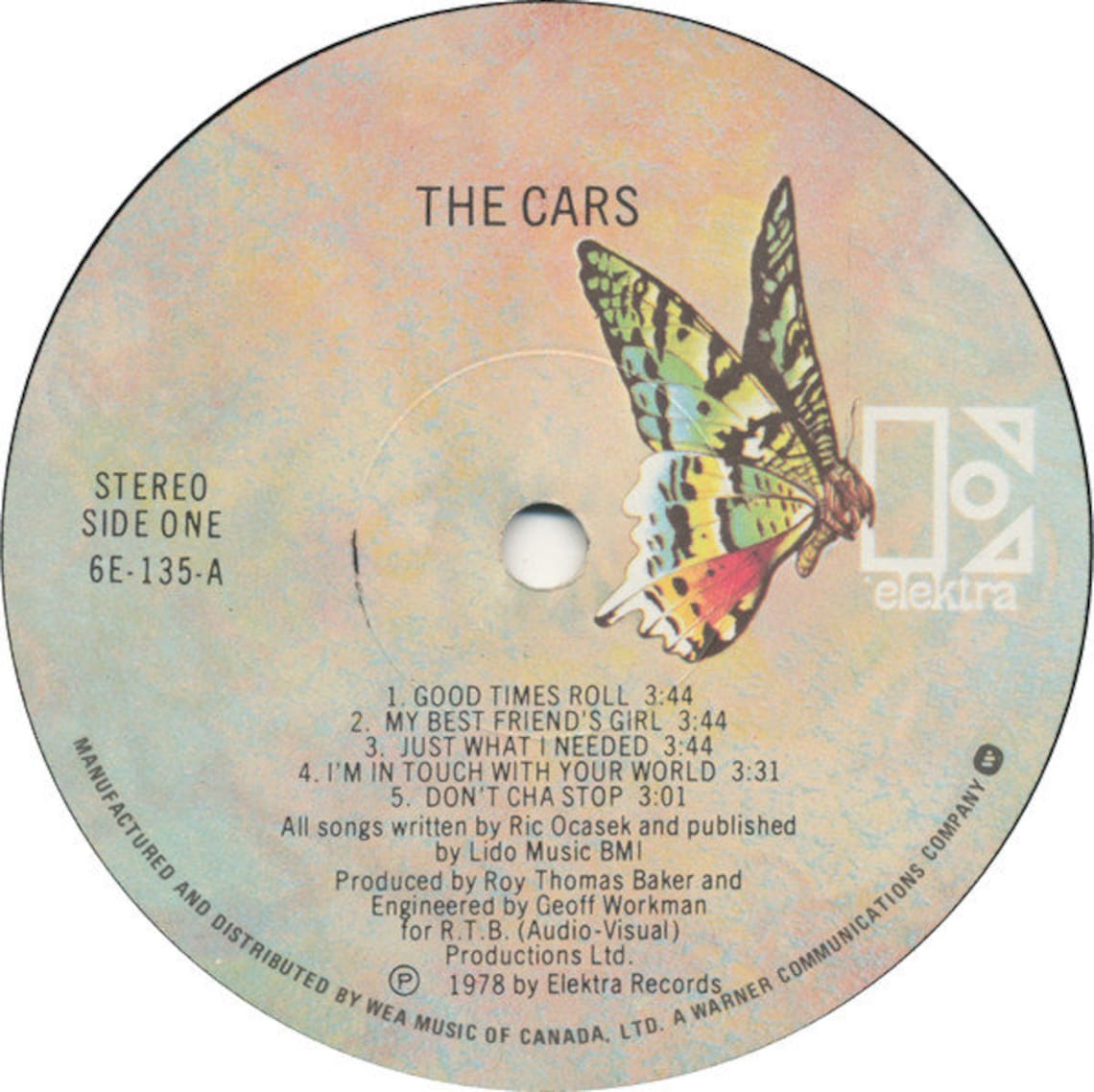 The Cars – Debut Vinyl, LP, Album Electronic, Rock New Wave, Pop Rock ...