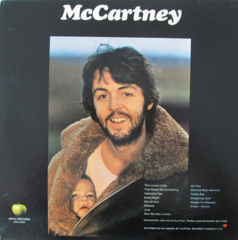 Paul Mccartney Mccartney Vinyl, LP, Album, Stereo, Gatefold 1970 Rock ...