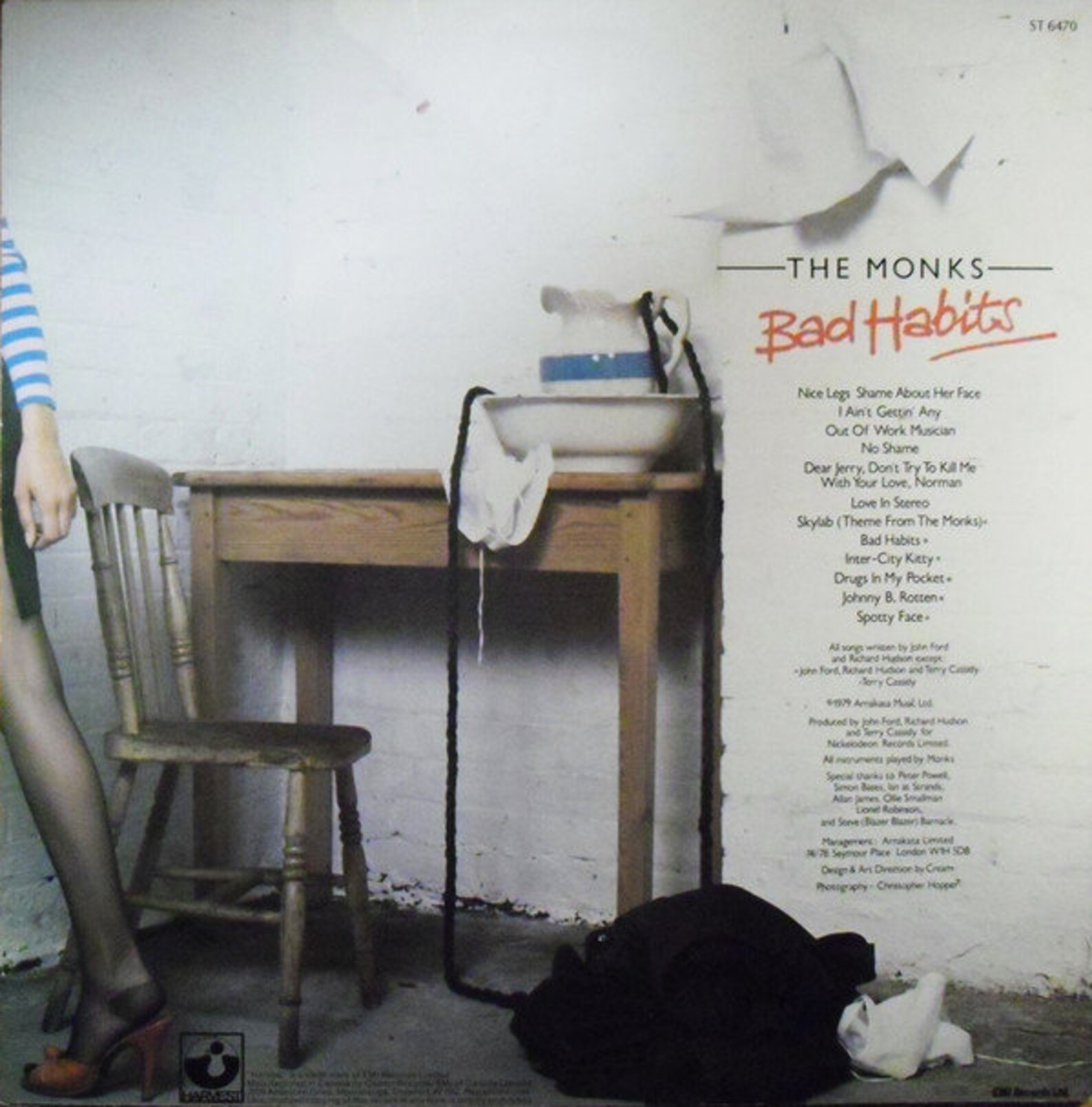 The Monks Bad Habits Vinyl, LP, Album Released: 1979 - Etsy