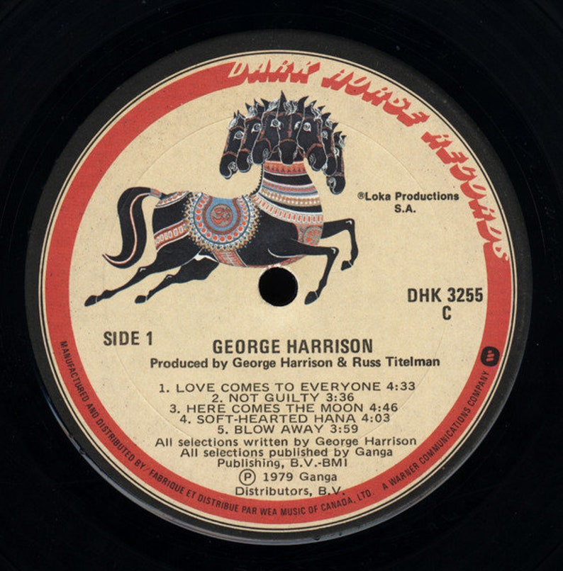 George Harrison George Harrison Vinyl, LP, Album - Etsy