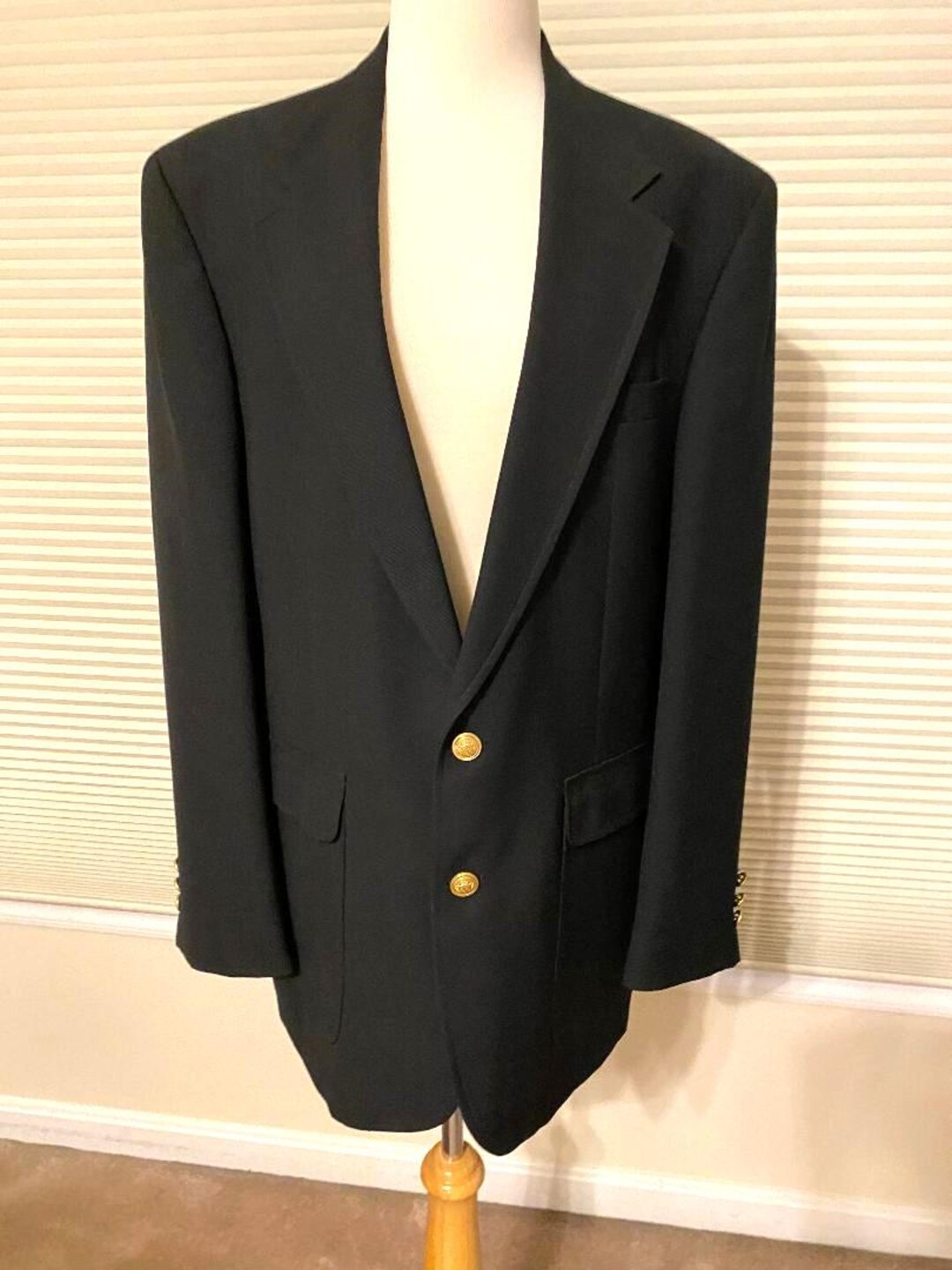 Men's Black Sport Coat - Joseph's Clothier - 44 L - Etsy