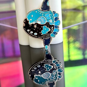 Sunfish Enamel Pin Set, With Sea Bunny and Star Fish Mini Accent Pins ...