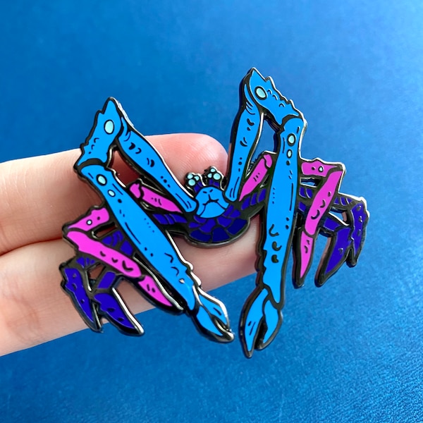 Crab Pin - Etsy