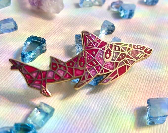 Spooky Sea Creature Enamel Pins Glow in the Dark Pins - Etsy