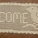 Music in the Mix Filet Crochet Pattern Table Topper, Tablecloth ...