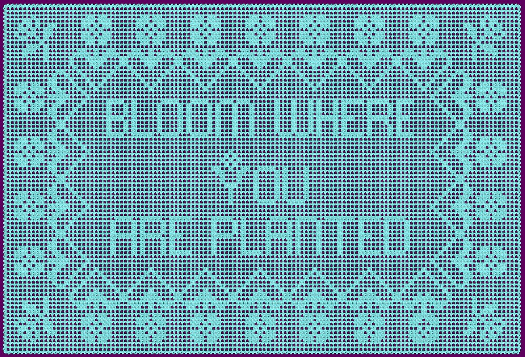 Bloom Where You Are Planted Filet Crochet Pattern: Wall Decor, Table ...