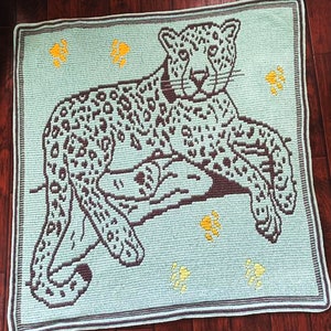 Loveprints Wildcat Blanket Overlay Mosaic Crochet Pattern and Chart ...