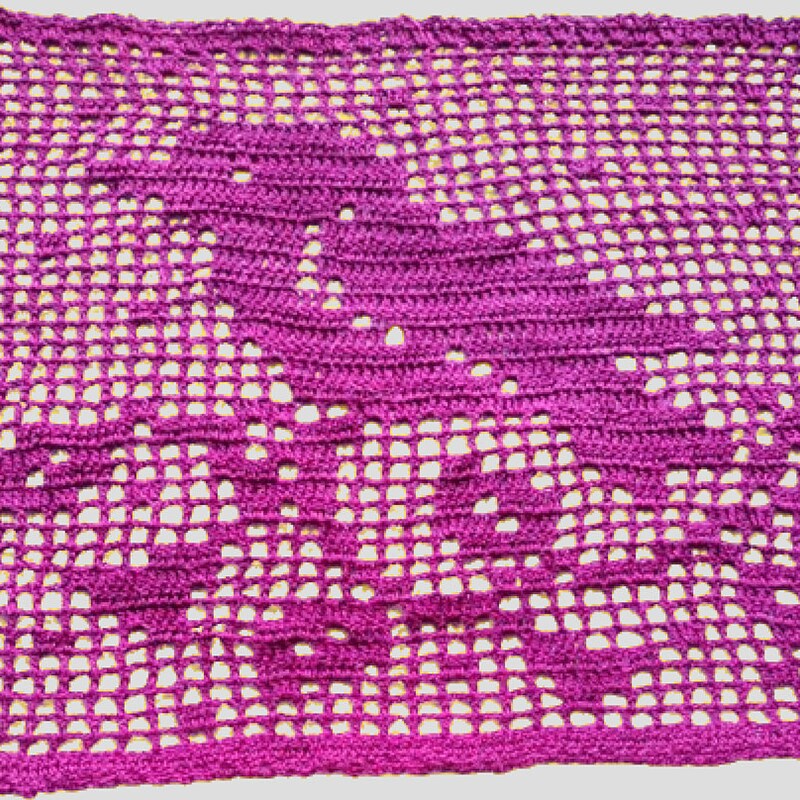 Filet Crochet Pattern - Etsy