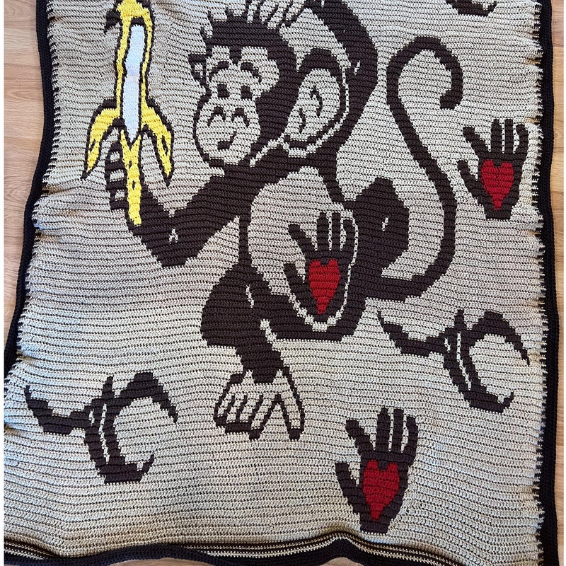 Monkey Blanket - Etsy