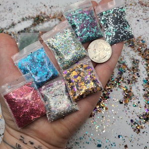 Biodegradable Glitter Samples | Body Glitter | Festival Glitter | Candle Glitter | Soap Glitter ...