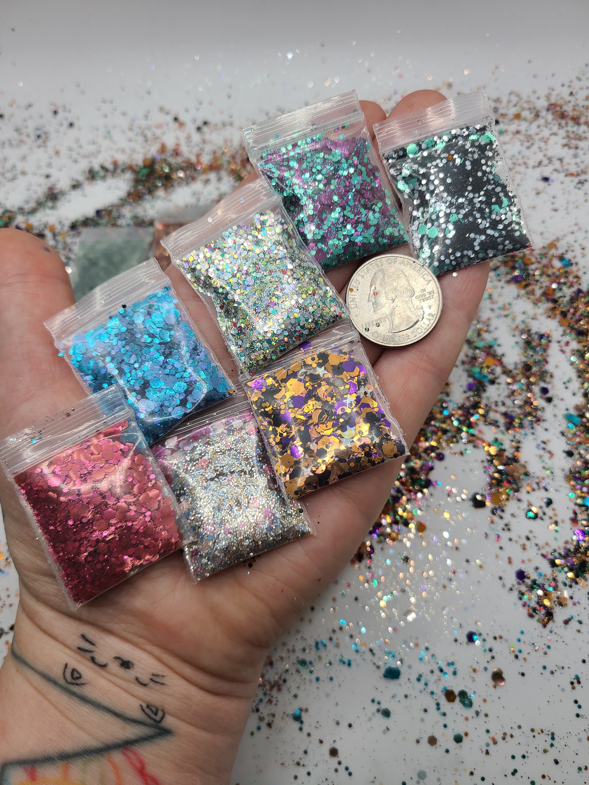 Biodegradable Glitter Samples | Body Glitter | Festival Glitter ...